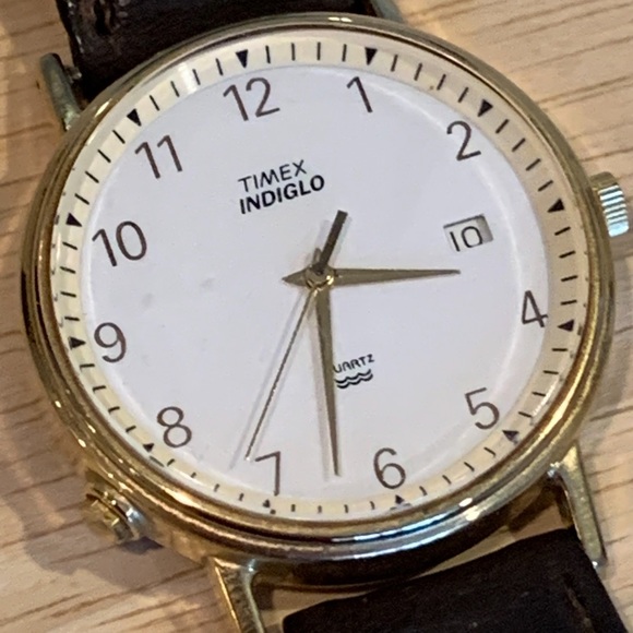 Timex | Accessories | Timex Indiglo Vintage Side Button Light Watch ...